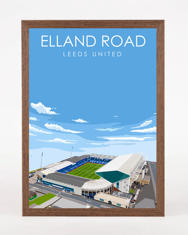 Elland Road A3 Print – Niclasico.co.uk